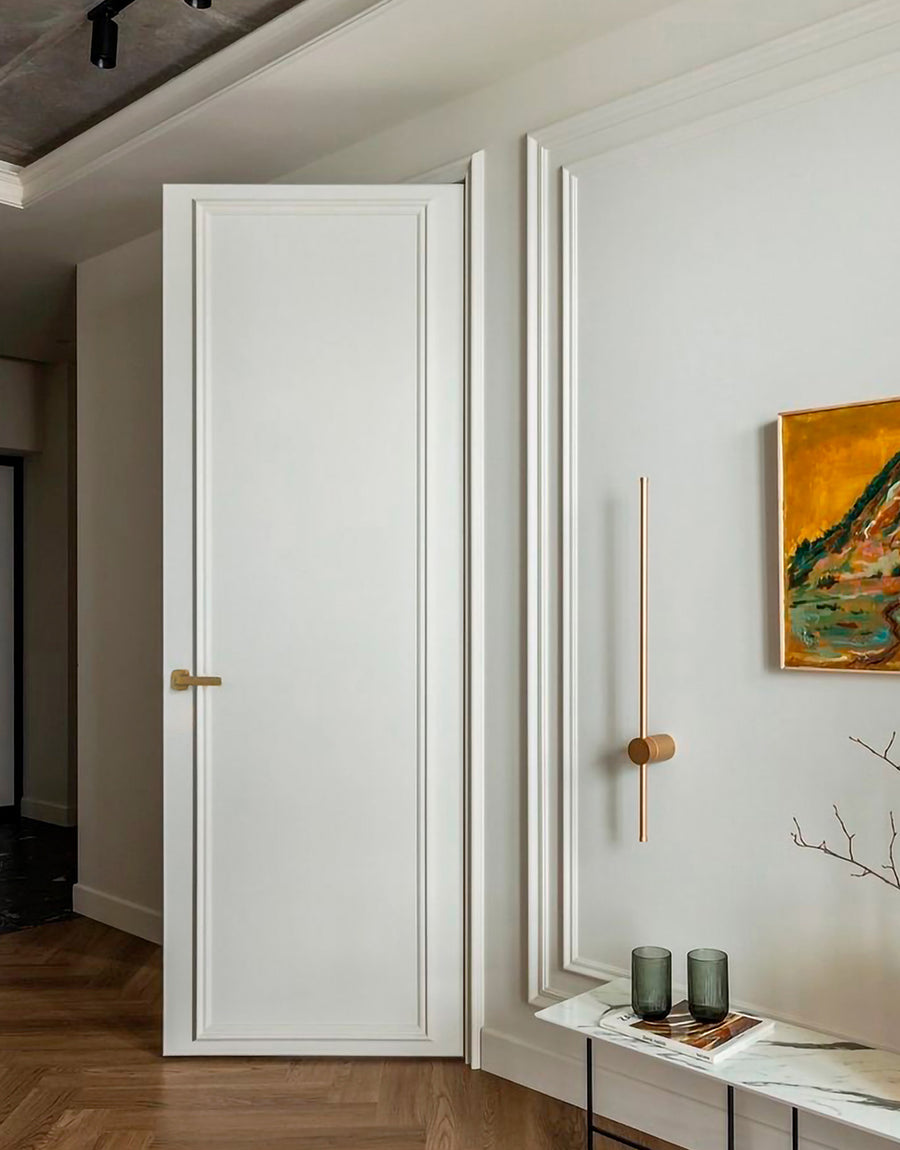 Contemporary Flow handle on squared rose – Groël